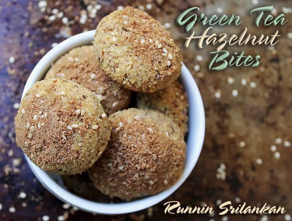 Green Tea Hazelnut Bites {Recipe Redux}
