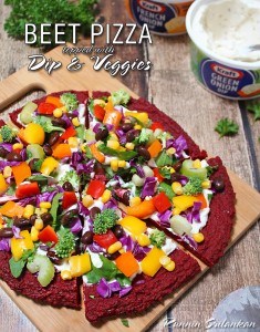 Beet Pizza