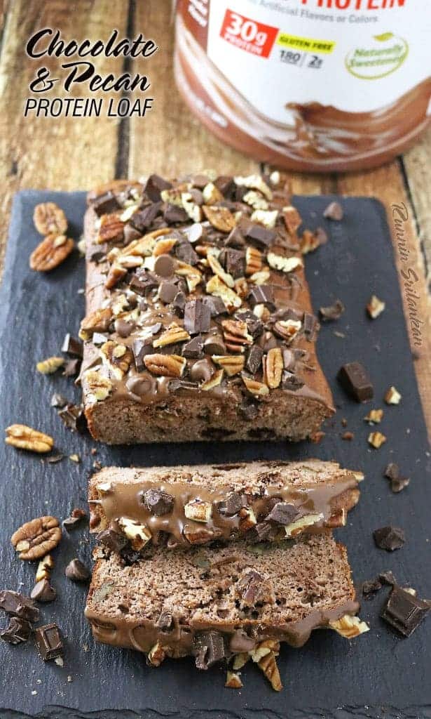 Chocolate Pecan Protein Loaf - Savory Spin