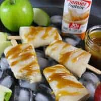 Caramel Apple Popsicles - Savory Spin
