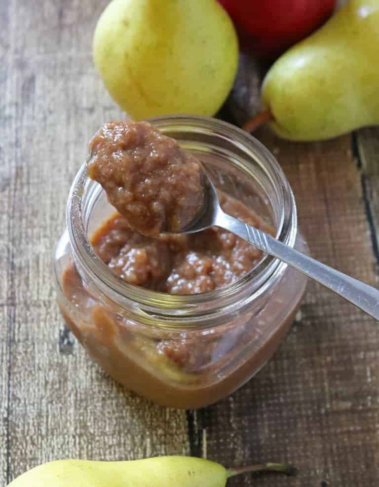 Pear Date Skillet Cake (Refined Sugar-Free, Gluten-Free)