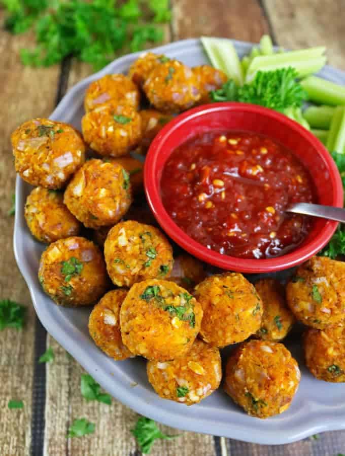 Low carb Spicy Chorizo Balls Recipe - Savory Spin