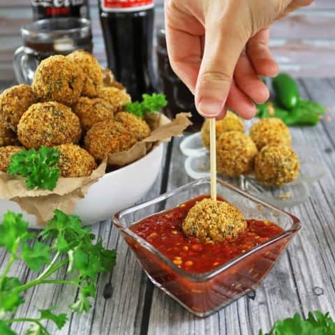 Easy, Spicy, Tasty, Baked Lentil Spinach Croquettes