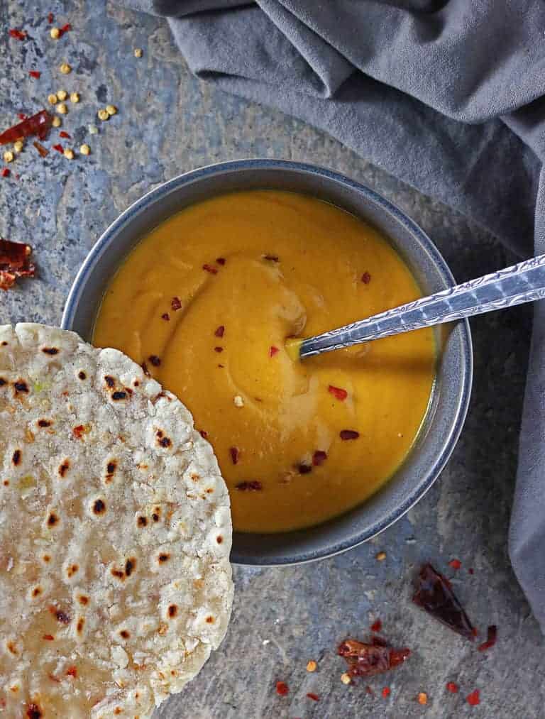 Easy Sri Lankan Coconut Roti Recipe (with Chili Flakes)