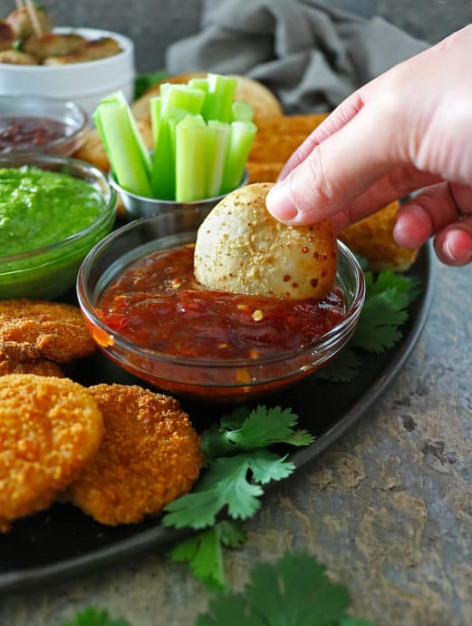 Spicy Saucy Snackin’ Platter & A Giveaway - Savory Spin