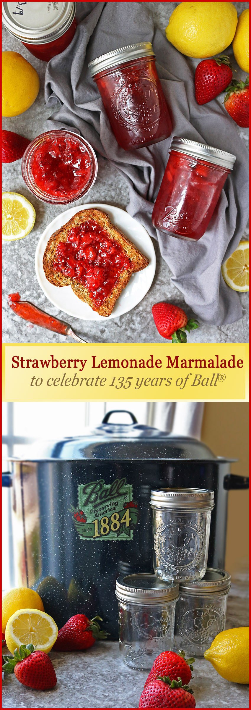 Strawberry Lemonade Marmalade Recipe - Savory Spin