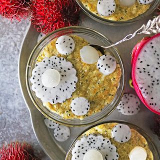 Dragon fruit chia breakfast pudding recipe - Savory Spin