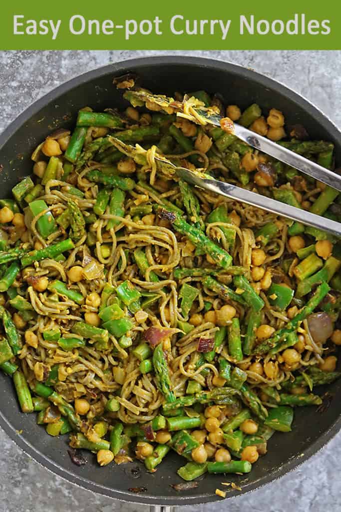 Easy One-pot Curry Noodles Recipe - Savory Spin