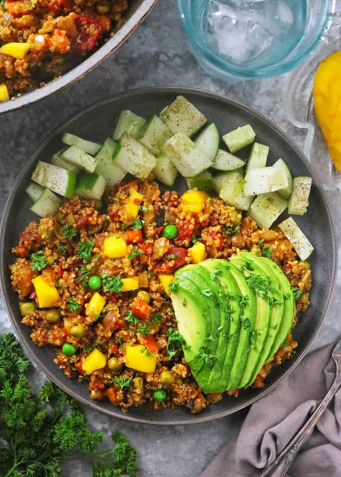 Easy One-Pot Mango Quinoa