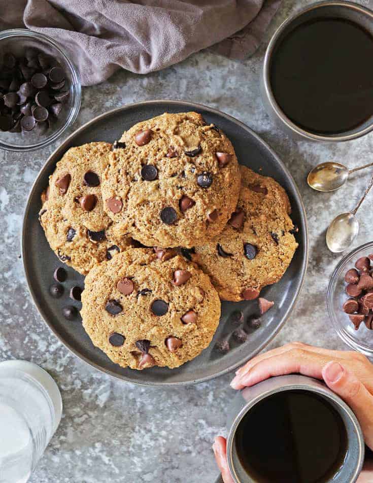 Easy Espresso Chocolate Chip Muffin Tops
