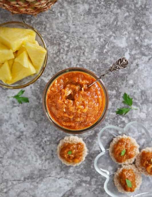 Pineapple Chutney - Savory Spin