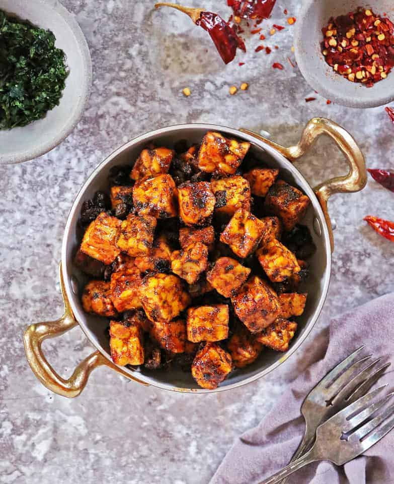 Harissa Tempeh Recipe - Savory Spin