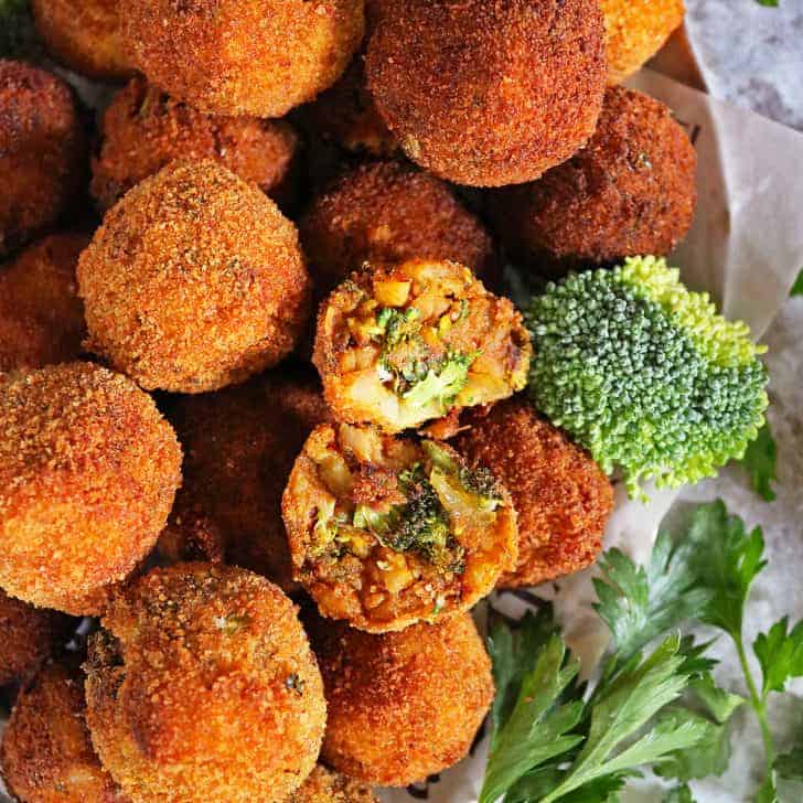 Broccoli Croquettes - Savory Spin