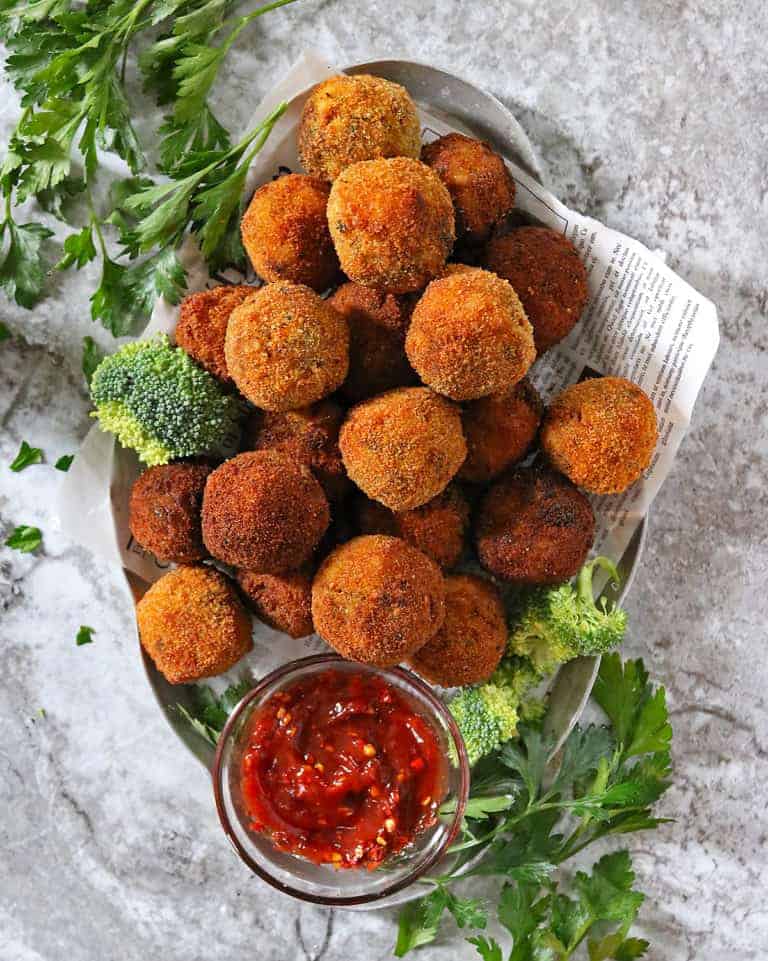 Broccoli Croquettes - Savory Spin