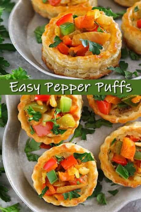 Easy Bell Pepper Puffs Recipe - Savory Spin