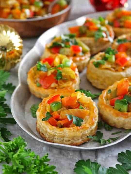 Easy Bell Pepper Puffs Recipe - Savory Spin