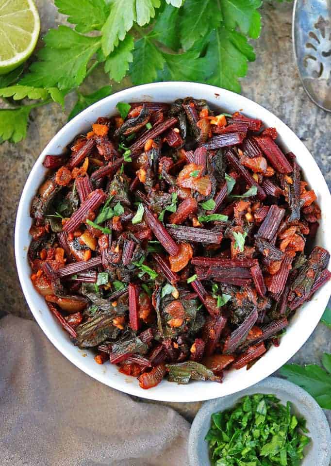 Easy Beet Greens Recipe - Savory Spin