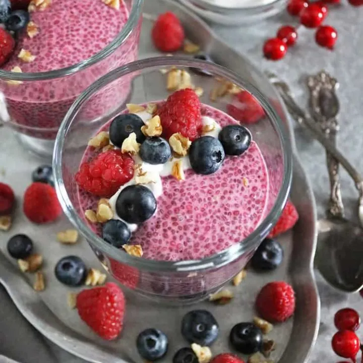 Pink Chia Pudding Recipe - Savory Spin