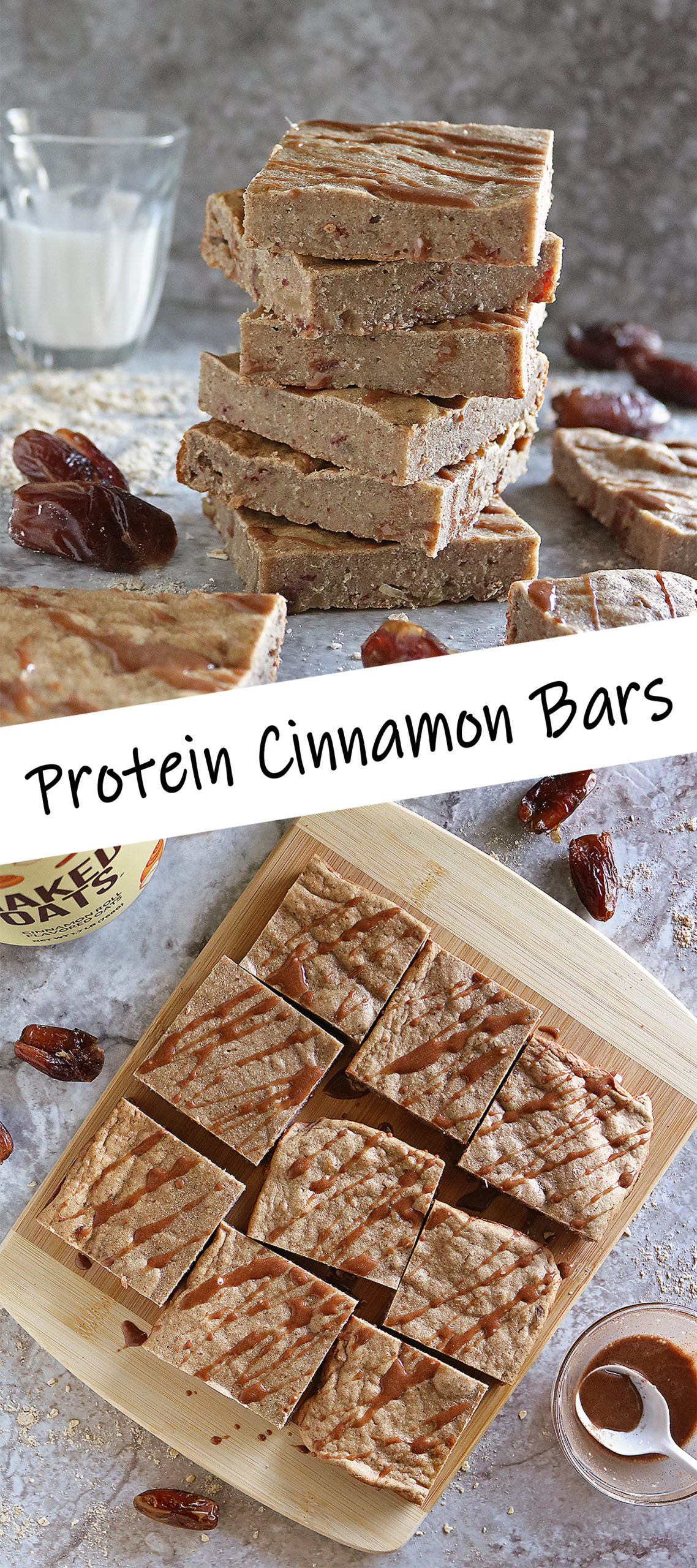 Protein Cinnamon Bars - Savory Spin