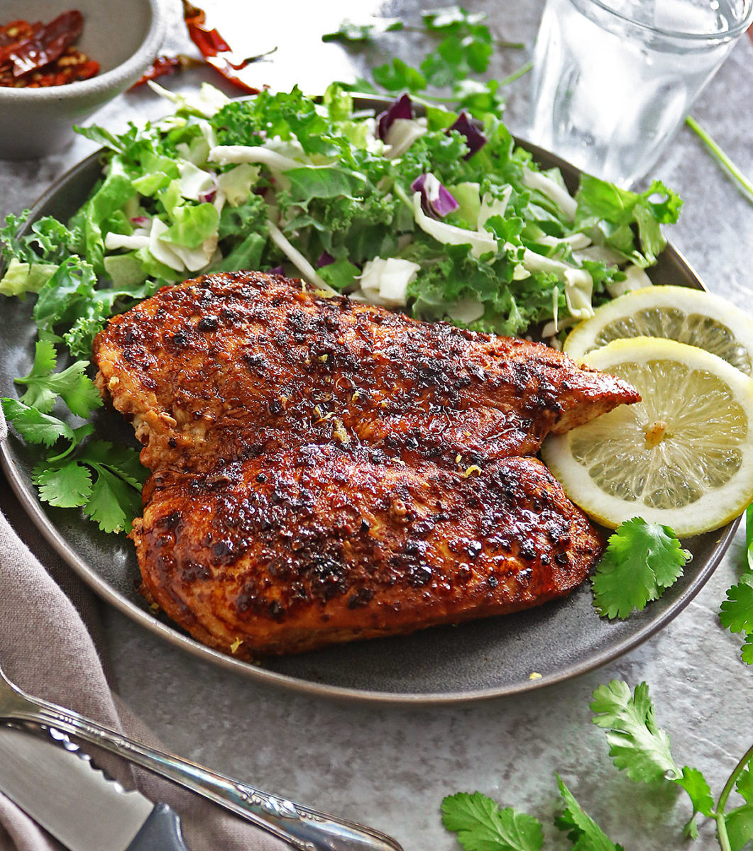 Harissa Lemon Chicken Recipe - Savory Spin
