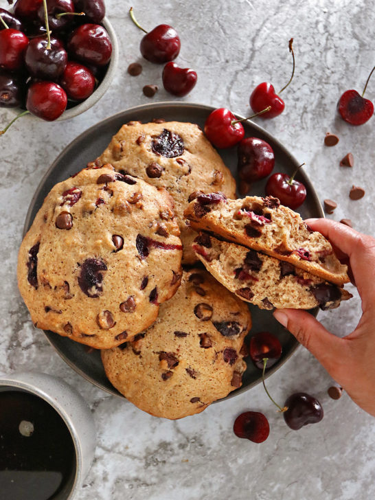 Chocolate Cherry Muffin Tops & Muffin Top Mania