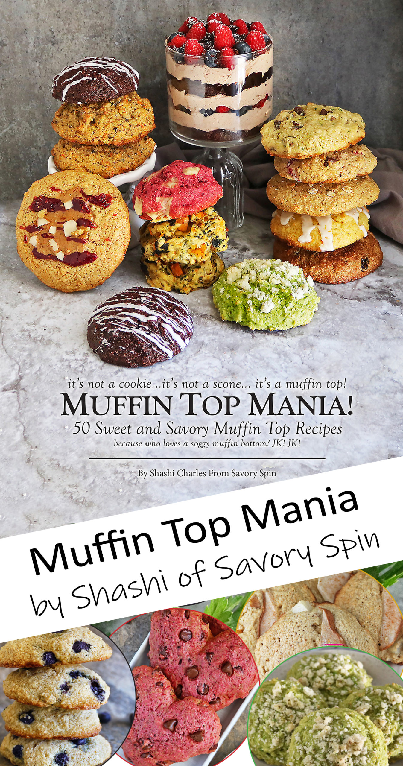 Chocolate Cherry Muffin Tops & Muffin Top Mania