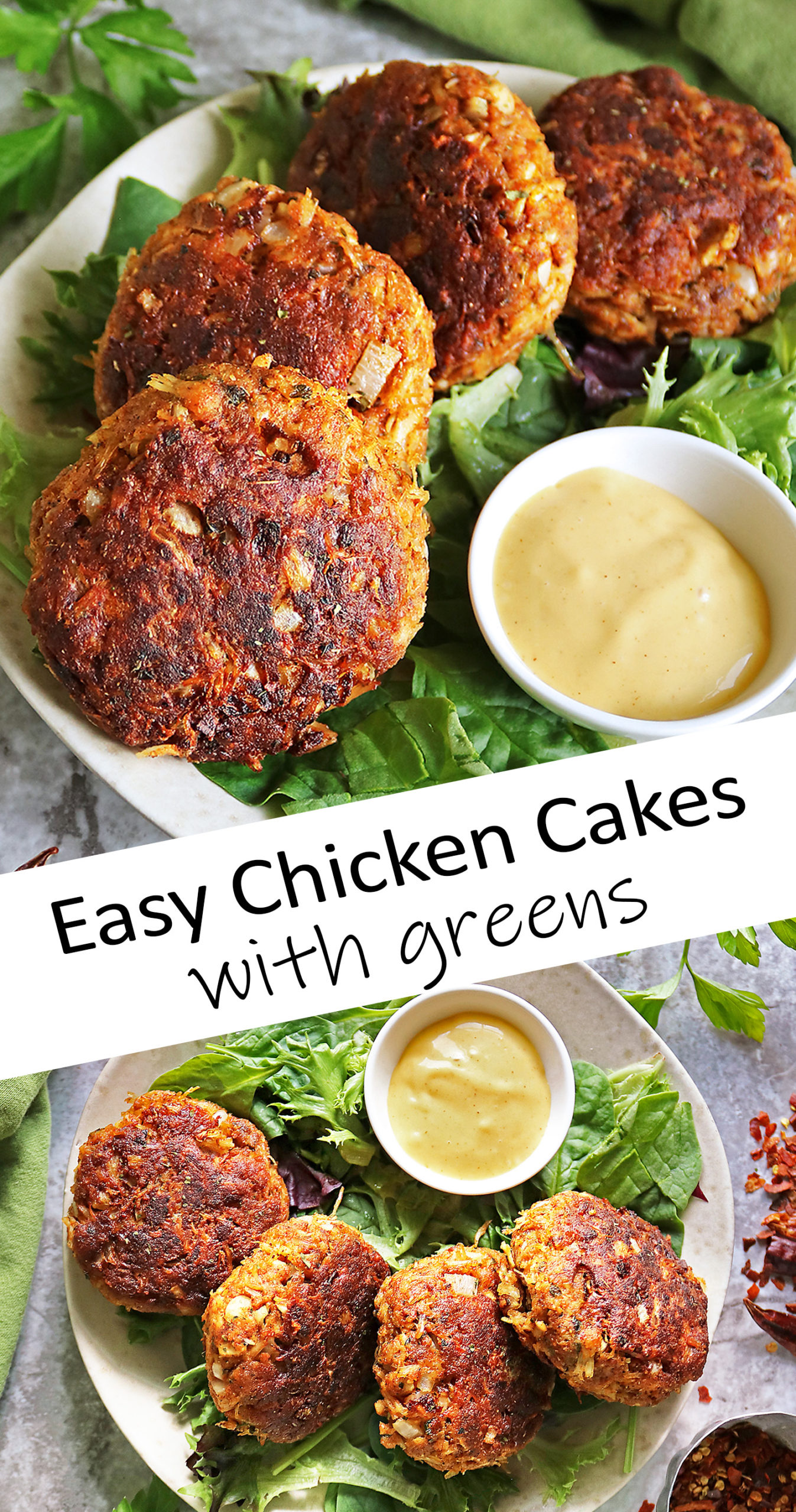 Easy Chicken Cakes Recipe - Savory Spin