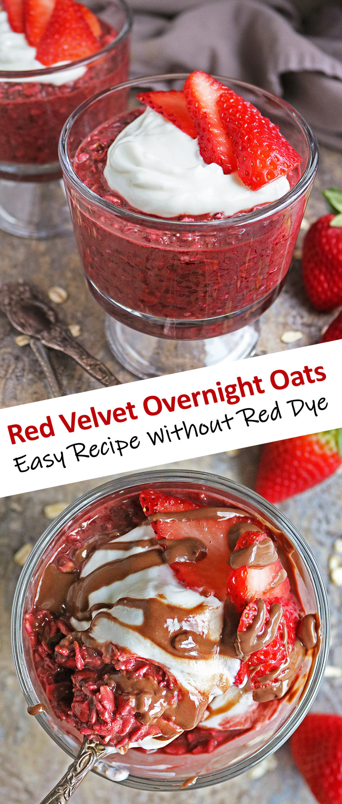 Red Velvet Overnight Oats (Made without Red Dye)