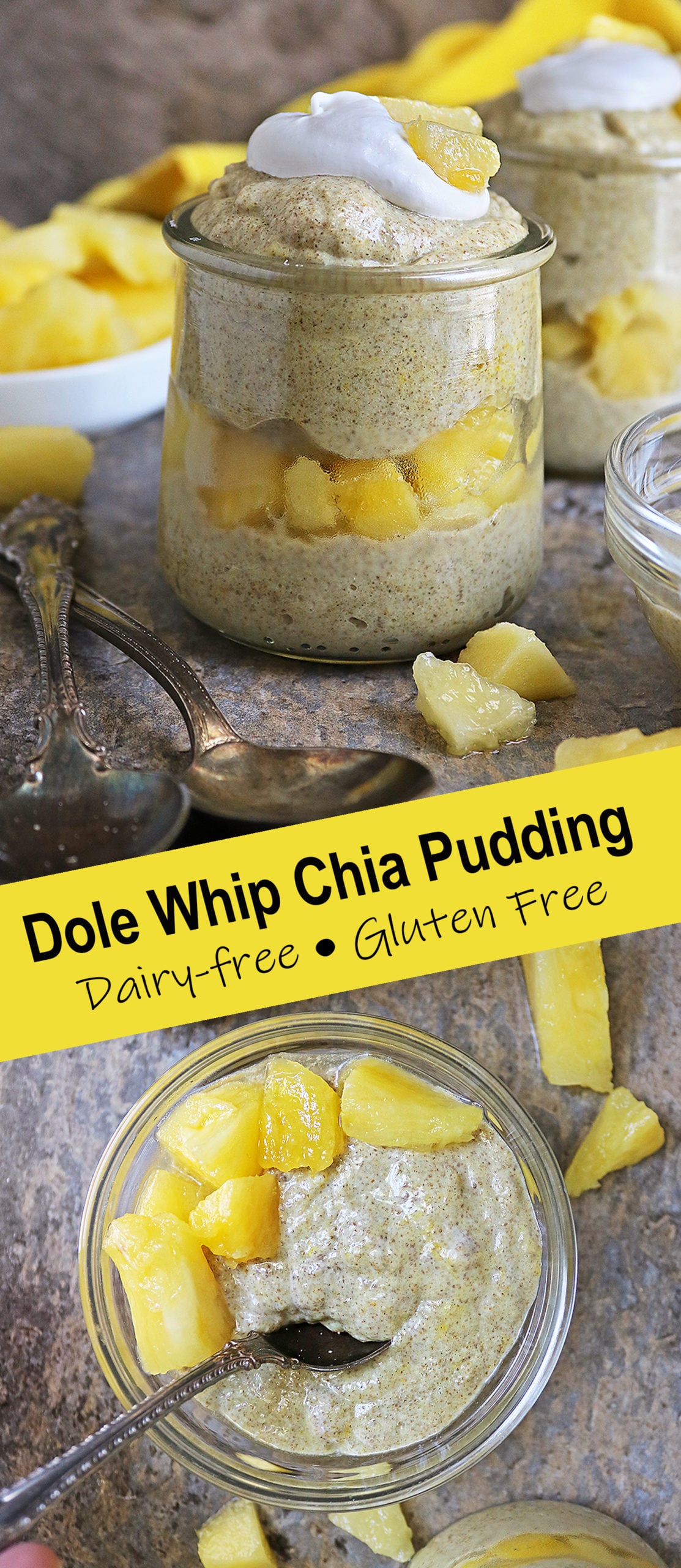 Pineapple Coconut Chia Pudding - Savory Spin