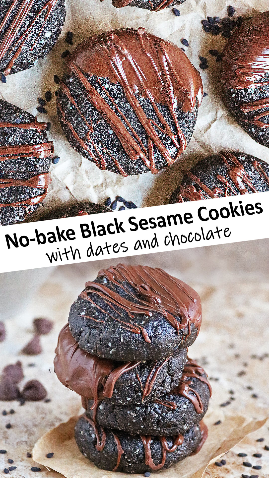 Black Sesame Cookies Recipe - Savory Spin