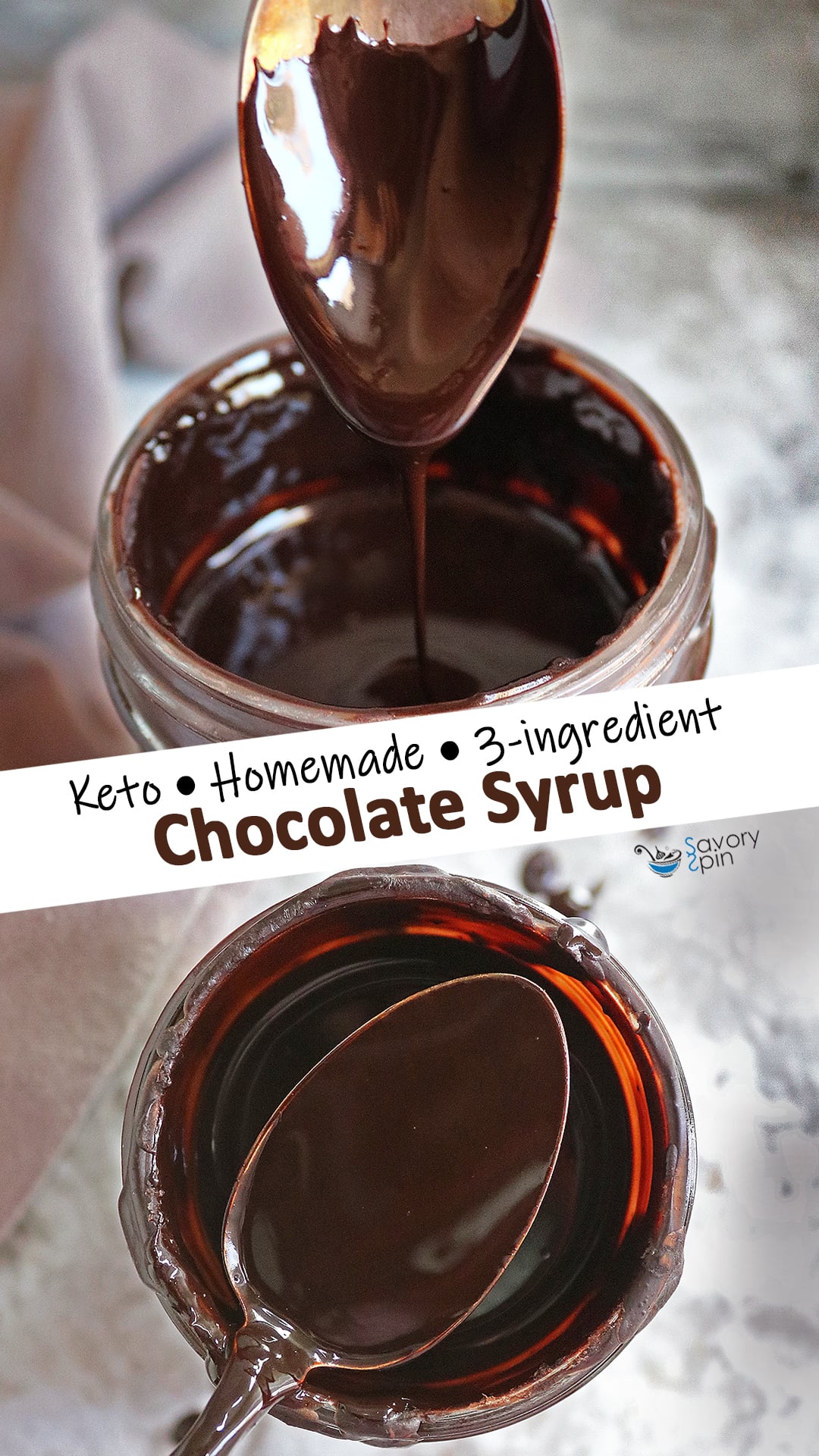 Easy Chocolate Sugar-Free Syrup - Savory Spin